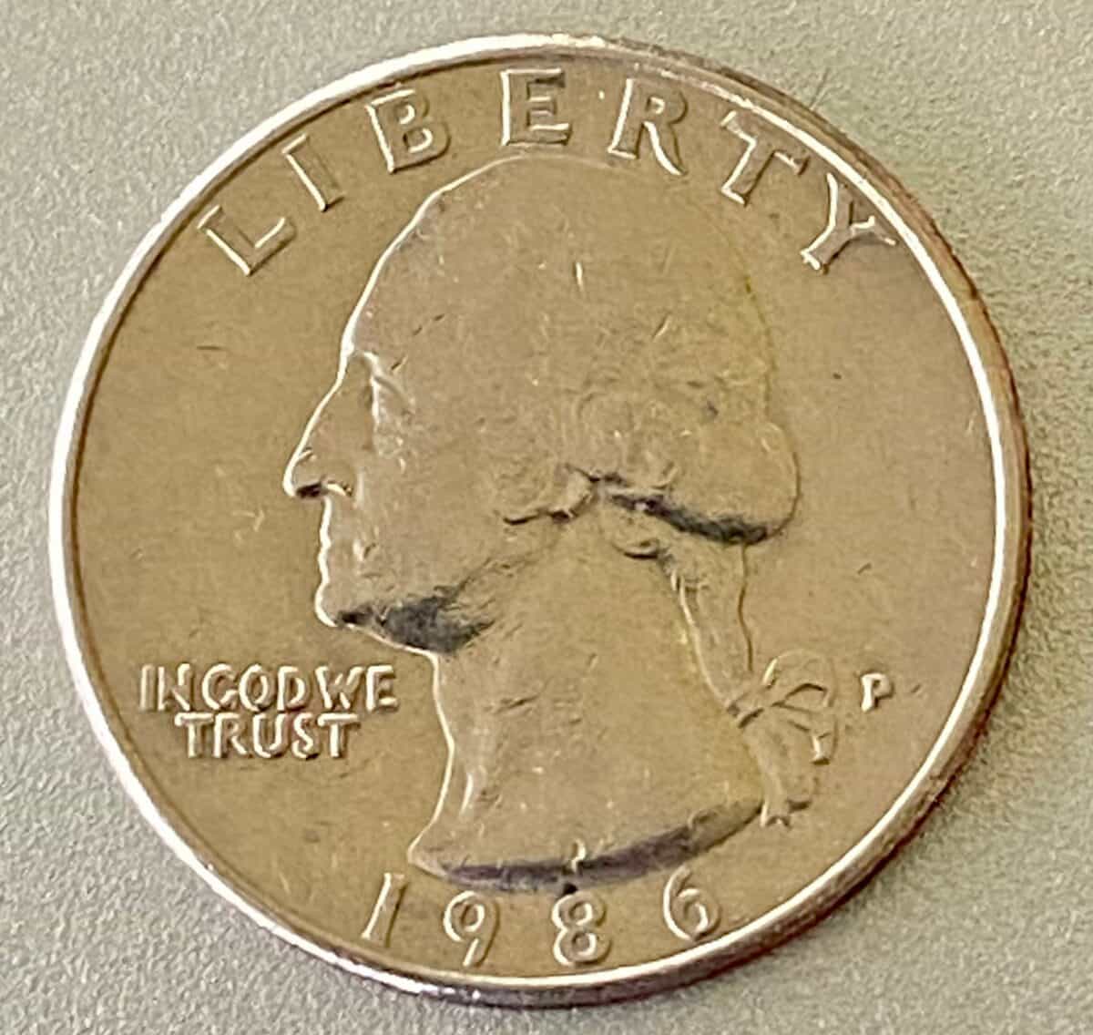 1986 Quarter Value: are "P", "S", "D" mint mark worth money?