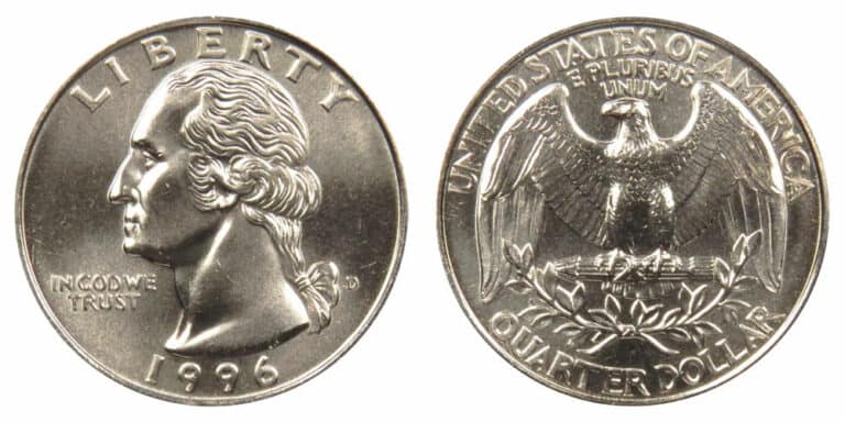 1996 Quarter Value: are "P", "D", "S" mint mark worth money?